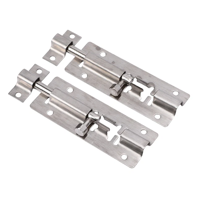 SLIDE GATE LATCH 304 Stainless Steel Heavy Duty Sliding Barn Door Latch ...