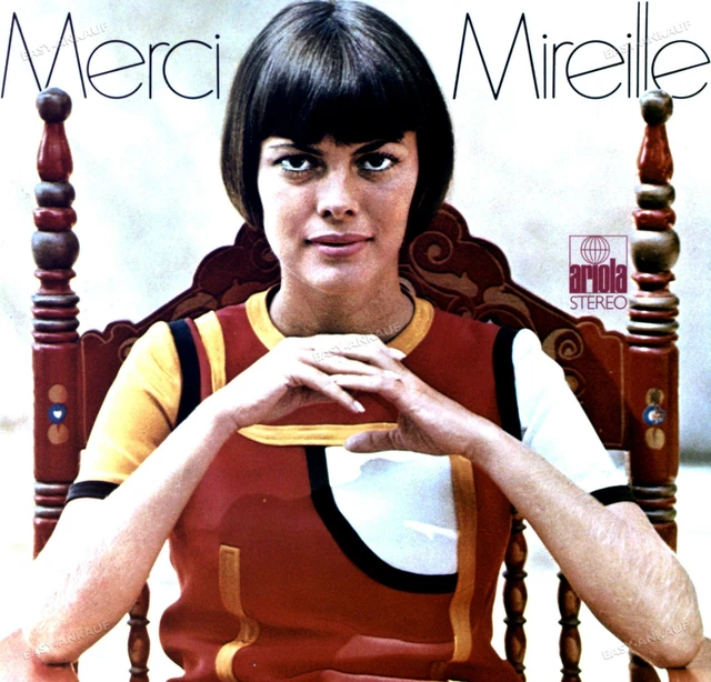 MIREILLE MATHIEU - Merci Mireille LP + Poster (VG/VG) . $14.29 ...