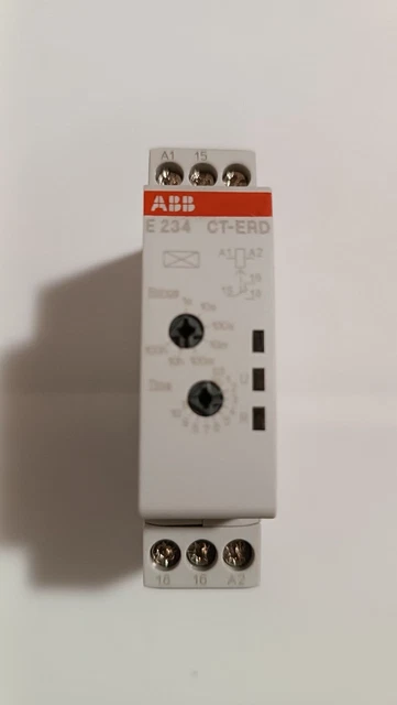 RELE ' TEMPORIZZATORE Ritardato All'eccitazione Abb Ct-Erd 1Svr500100R0000 EUR 65,00 - PicClick IT