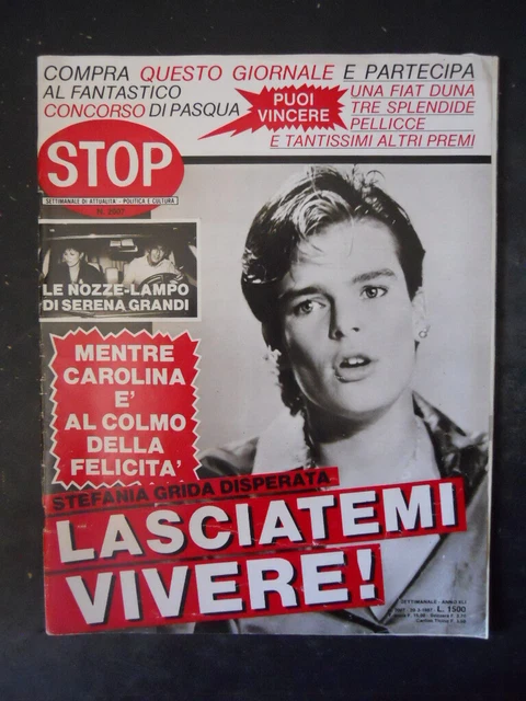 STOP 2007 1987 Stephanie Di Monaco Hetaher Parisi Laura Antonelli [G81Q ...