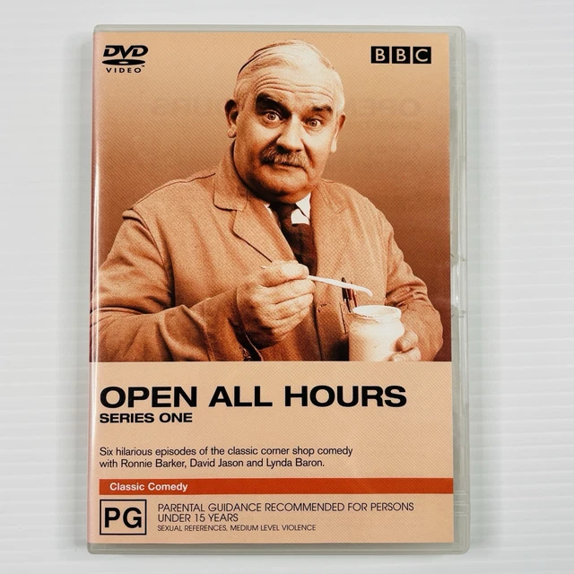 OPEN ALL HOURS Series 1-4 DVD Region 4 PAL Tracked Postage £20.93 ...