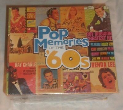 TIME LIFE POP MEMORIES 60s 10 CD Set New Sealed Kenny Rogers Brenda Lee ...