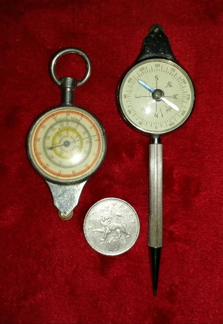 VINTAGE OPISOMETER CURVIMETER Map Measure Inch Tool Instrument, German ...
