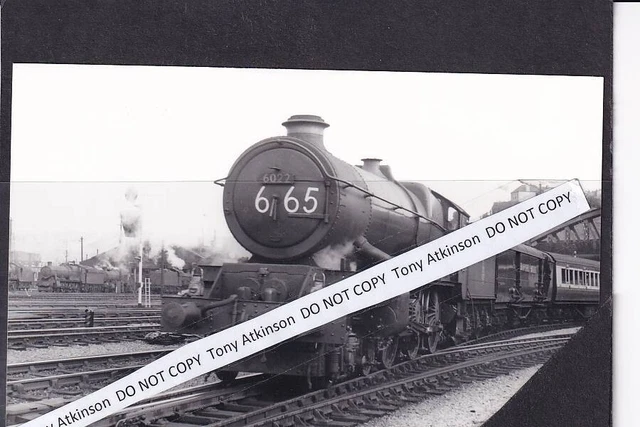 BR EX GWR - King Class 4-6-0 No. 6022 @ Temple Meads - Vintage Image ...