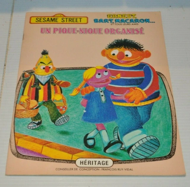 SESAME STREET FRENCH Bert & Ernie Story Book 1979 £3.05 - PicClick UK