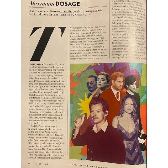 CHANNING TATUM VANITY fair JARED & IVANKA TRUMP mafia murders ELIZABETH ...