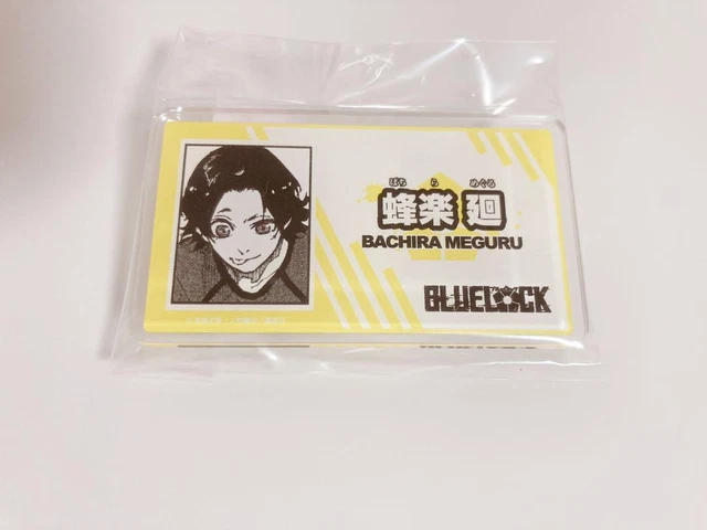 BLUE LOCK PRINCESS Cafe Acrylic Name Plate Badge Meguru Bachira New JP ...