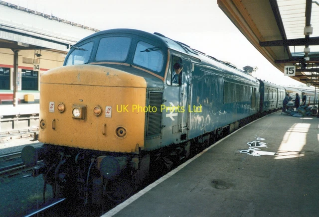 RAILWAY PHOTO 6X4 Class 45 45110 Passenger Train York c1986 £1.50 ...