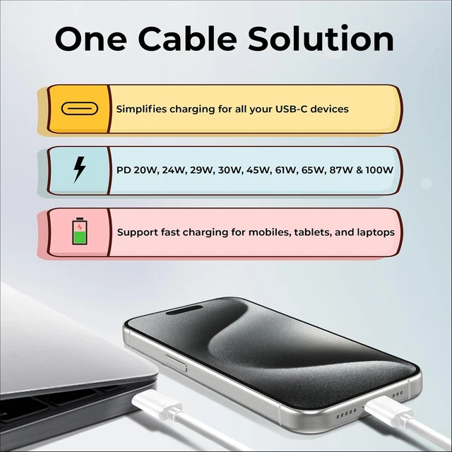 FOR HONOR 400 SMART X6C X6B X5C PLUS Fast Type-C Charging Charger Cable ...