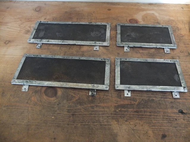 LAND ROVER BULKHEAD Vent Flyscreen's Series 2a 3 Lightweight PAIR £83. ...