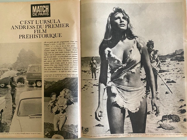 CLIPPING VINTAGE 1966 URSULA ANDRESS Janvier 1966 2 pages EUR 4,99 ...