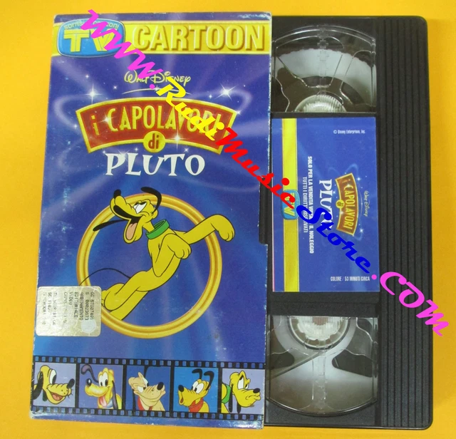 VHS*FILM I CAPOLAVORI DI PLUTO animazione WALT DISNEY TV SORRISI (F113 ...