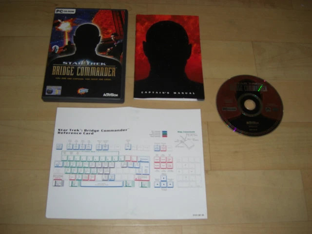 STAR TREK BRIDGE COMMANDER Pc Cd Rom Complete - FAST POST £19.99 ...