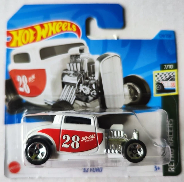 HOT WHEELS 2023 short card HW RETRO RACERS '32 FORD £5.15 - PicClick UK