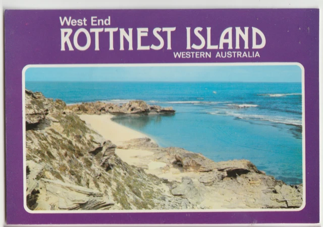 WESTERN AUSTRALIA WA West End ROTTNEST ISLAND Murray Views W5A postcard ...