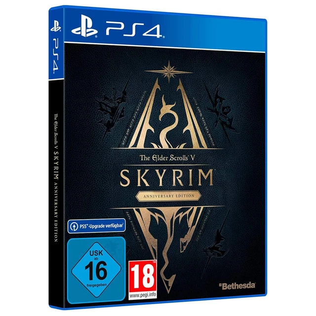 THE ELDER SCROLLS 5 Skyrim Anniversary Edition Sony PS4 Spiel NEU&OVP £ ...