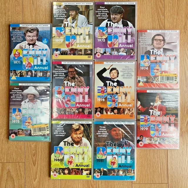 BENNY HILL ANNUALS Individual Year DVDs BRAND NEW, STILL SEALED! £9.03 ...