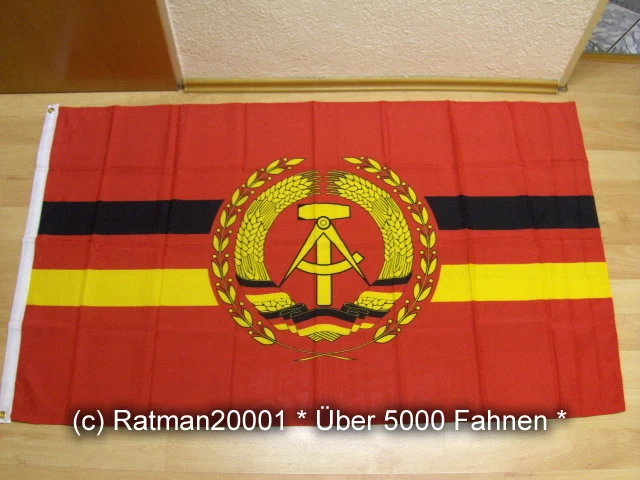 FAHNE FLAGGE DDR Volksmarine - 90 x 150 cm EUR 9,99 - PicClick DE