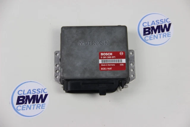BMW E30 M3 Control Unit ECU Bosch 0 261 200 071 S14 M3 BMW No. 1 21 41 ...