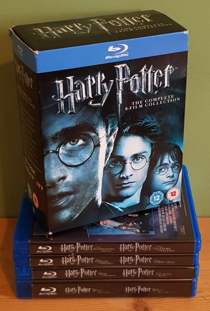 HARRY POTTER COMPLETE 8 Film Collection (Blu-ray 11-Disc Box Set 2011 ...