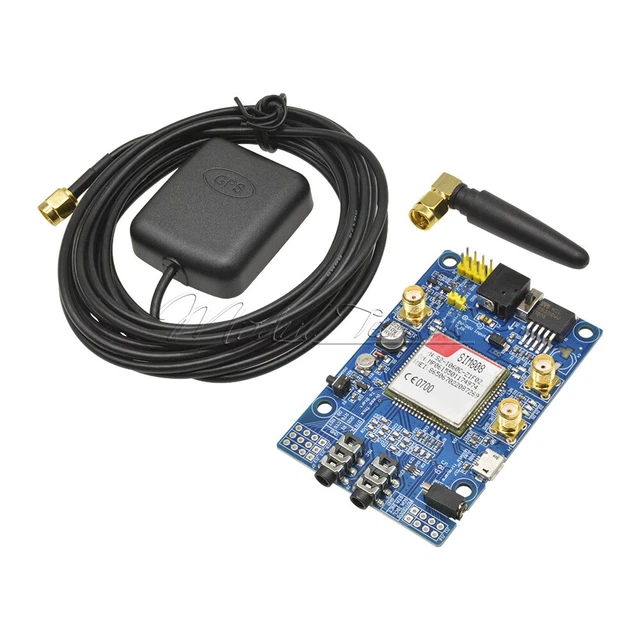 SIM808 DEVELOPMENT BOARD GSM GPRS GPS SMA W / GPS Antenne für Arduino ...