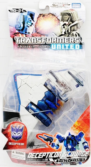 TRANSFORMERS UNITED DECEPTICON Scourge Sweeps Leader UN-21 Takara Tomy ...