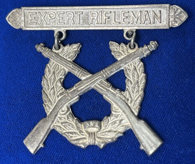 ORIGINAL WWI-1920S-PRE-WWII U.S. Marine Corps USMC Expert Rifleman ...