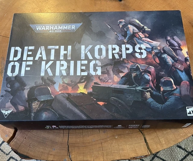 ASTRA MILITARUM: DEATH Korps of Krieg Army Set Box - Warhammer 40K ...