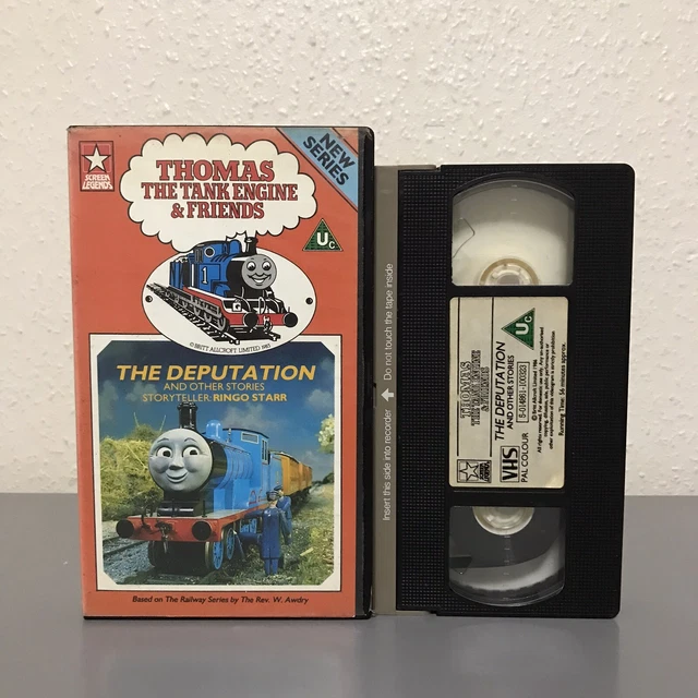 THOMAS THE TANK Engine And Friends - Vhs Video - The Deputation ...