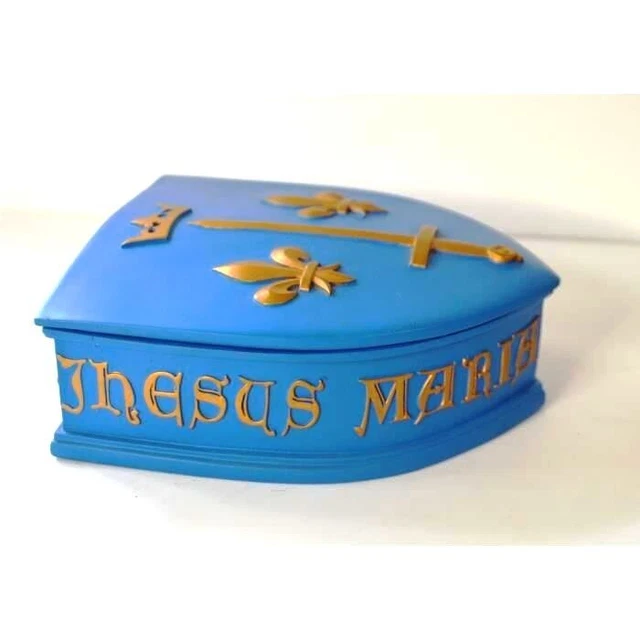 BOITE BLASON JEANNE d'Arc - Boite médiévale EUR 36,90 - PicClick FR