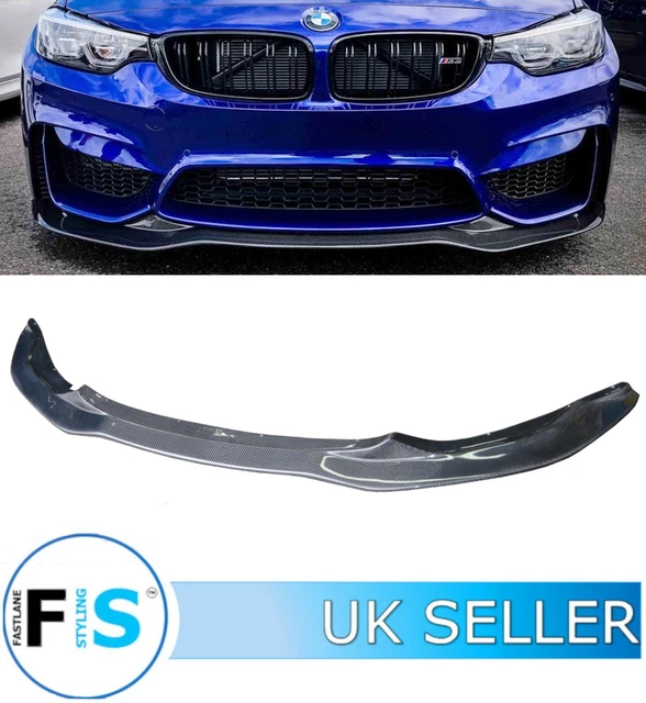 BMW M3 M4 F80 F82 F83 Psm Style Front Lip Splitter Spoiler Carbon Fibre ...