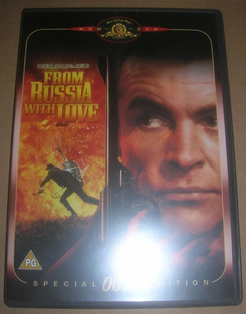 FROM RUSSIA WITH LOVE (1963 James Bond 007) UK Region 2 PAL DVD spec ...
