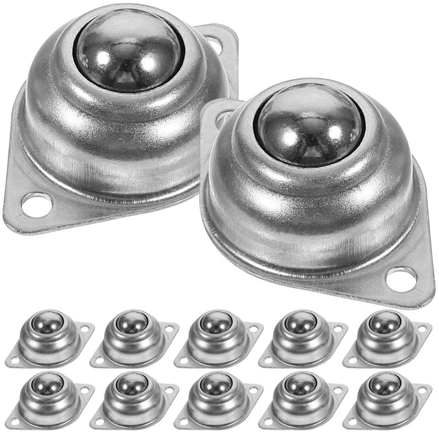 12 PCS CASTER Wheel Heavy Duty Wheels Small Furniture Casters Mini $24. ...