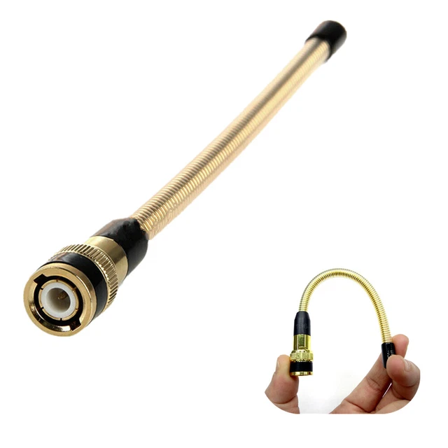 VHF 136-174 MHZ BNC Antenna a molla flessibile per radio Icom V82 V85 V85E T3H V80 EUR 6,81 ...