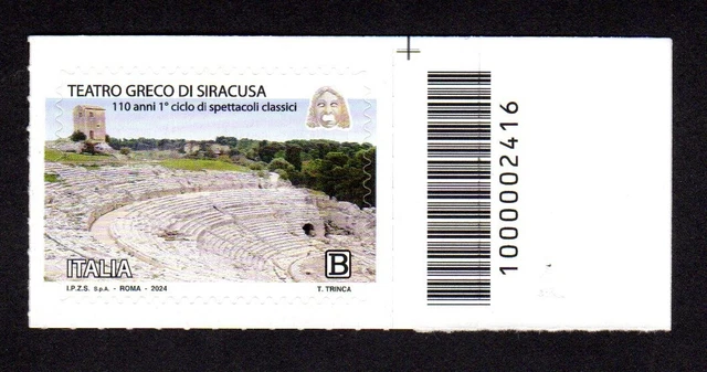ITALY 2024: GREEK Theatre of Syracuse - Barcode Single £1.70 - PicClick UK