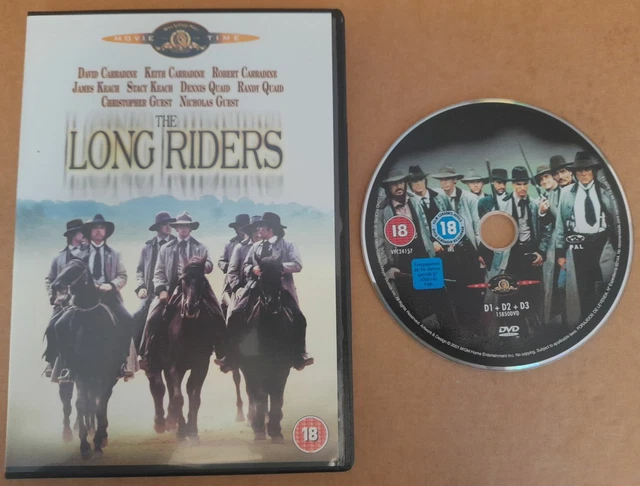 THE LONG RIDERS - DVD - [David Carradine, Dennis Quaid, Stacy Keach ...