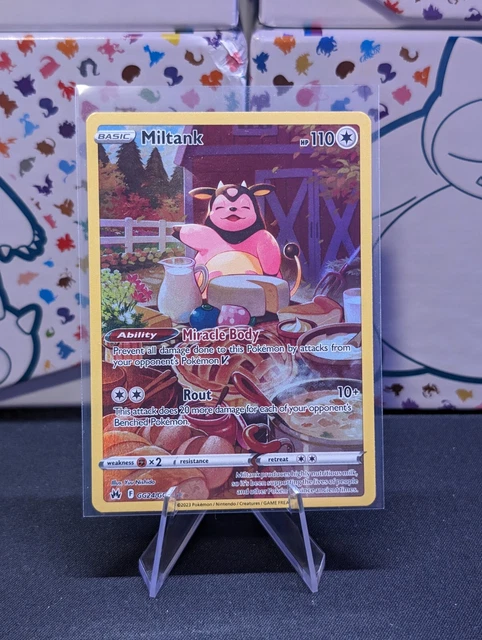 POKÉMON TCG MILTANK Crown Zenith: Galarian Gallery GG24/GG70 EUR 3,02 ...