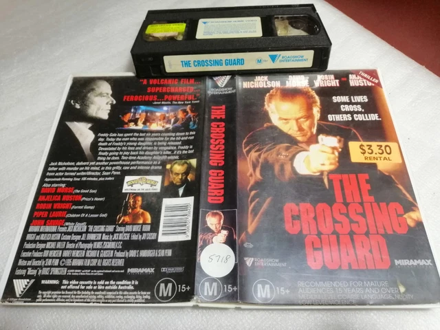 THE CROSSING GUARD - Rare 1995 Roadshow VHS - Jack Nicholson - Action ...