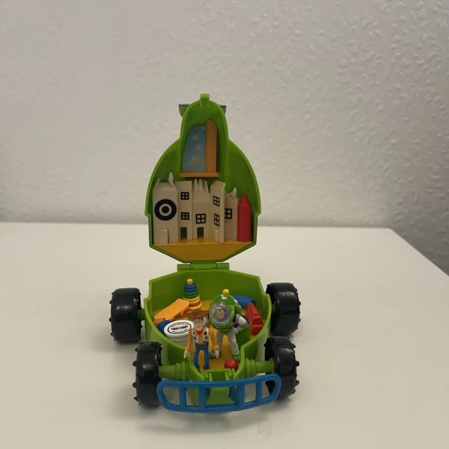DISNEY PIXAR TOY Story Polly Pocket RC Playset w/ Buzz Woody Figures £ ...