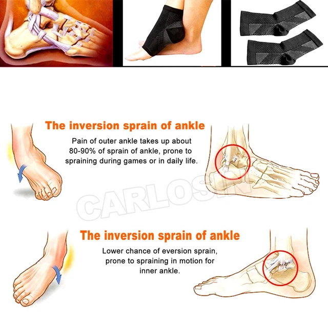 FOOT SLEEVE PLANTAR Fasciitis Compression Socks Achy Swelling Heel Pain ...