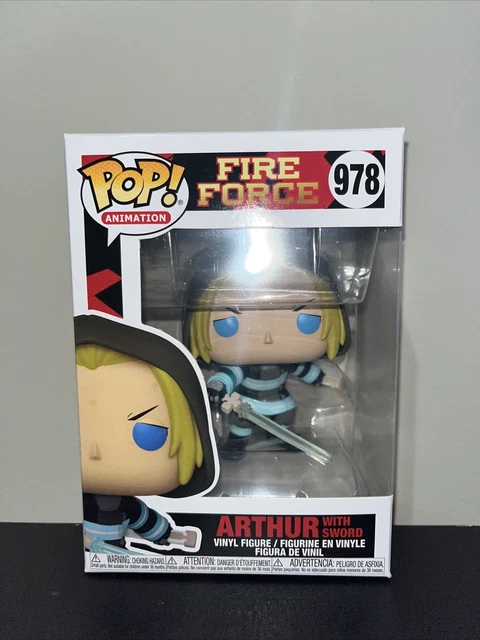 FUNKO POP! VINYL: Fire Force - Arthur with Sword #978 £10.42 - PicClick UK