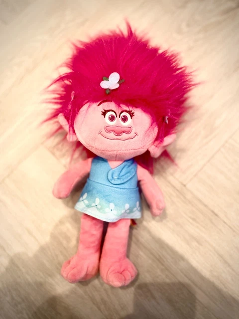 POPPY PRINCESS POPPY The Troll Plush Soft Toy Teddy Dreamworks £5.00 ...