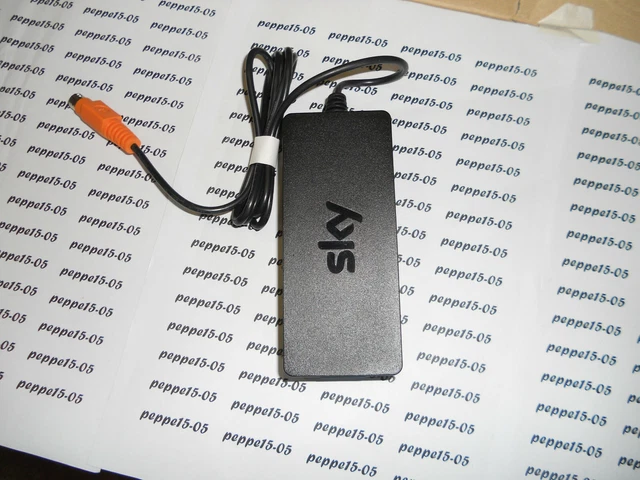 ALIMENTATORE TRASFORMATORE PER Decoder Sky Q Platinum Caricatore 12,25 ...