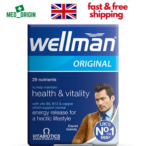 WELLMAN ORIGINAL MULTI Vitamin Minerals for men x3 Boxes £10.24 ...