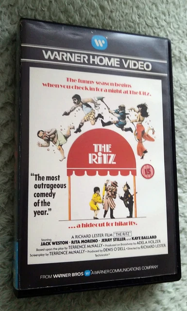 THE RITZ WARNER Home Video Pre-Cert VHS £9.99 - PicClick UK