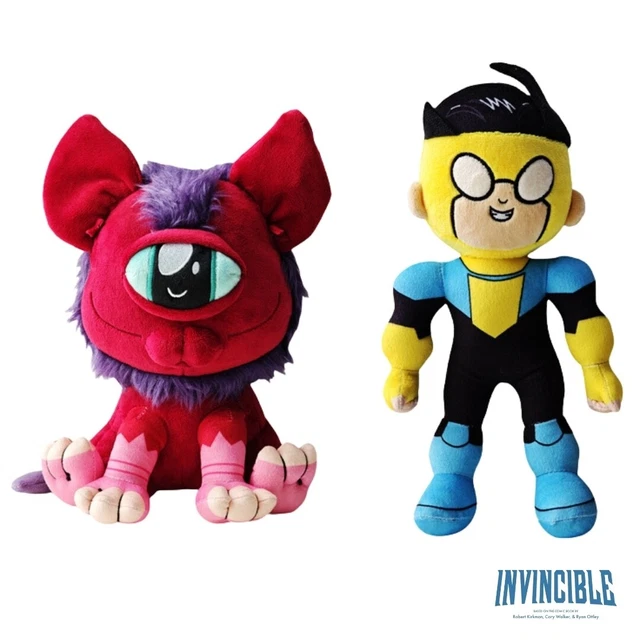 INVINCIBLE 3 PLUSH 10" Stuffed Toy Anime Doll Game Character Mark ...