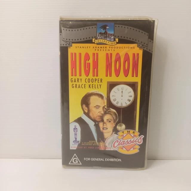 HIGH NOON VHS Tape Action Western Republic Collection Gary Cooper ...