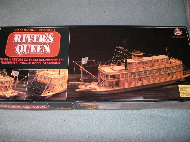 CONSTRUCTO RIVER QUEEN Modell Bausatz 1:80 EUR 85,00 - PicClick DE