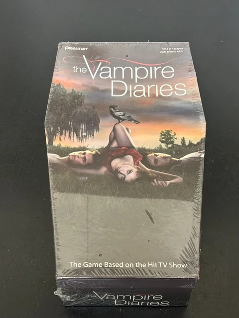 THE VAMPIRE DIARIES Board Game w/ Coffin Edition Box (2010, Pressman ...
