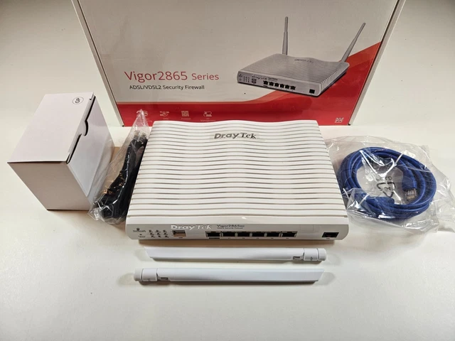ROUTEUR WIFI DRAYTEK Vigor 2865 Ethernet 2865ac ADSL/VDSL2 pare-feu de ...